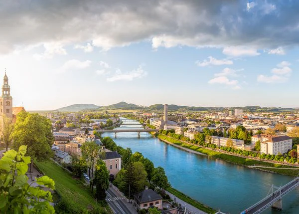 Austrija panorama grada