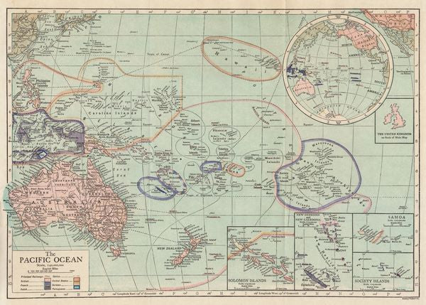 Anticke mape i Pacifik