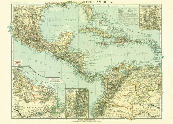 Mape Centralne Amerike istorijska