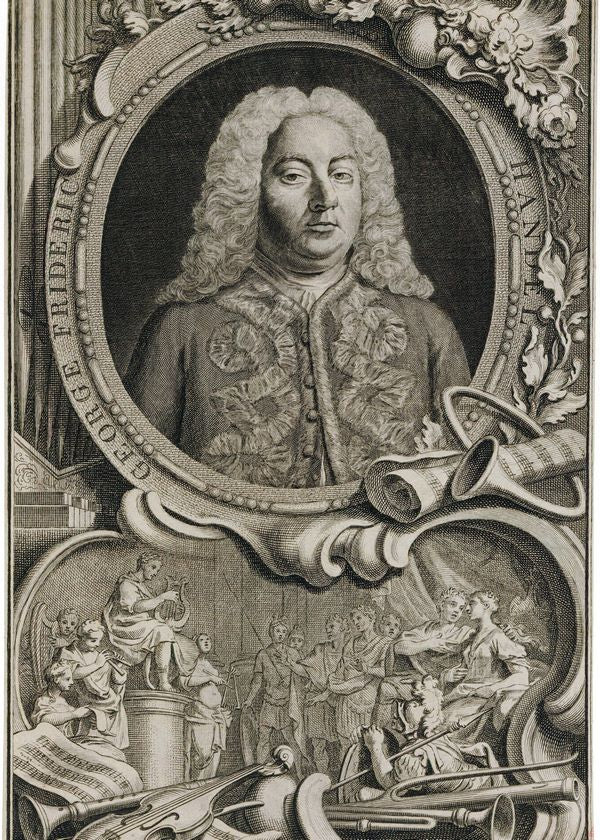 George Frideric Handel umetnicki portret