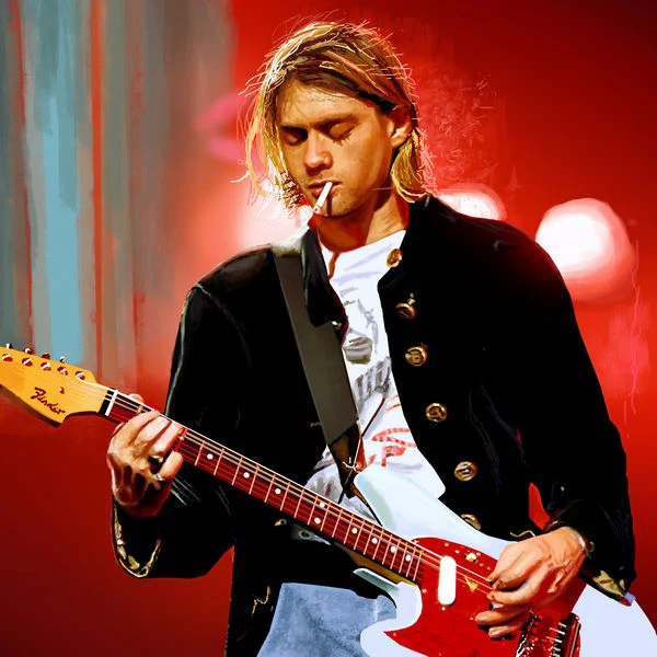 Kurt Cobain sa gitarom