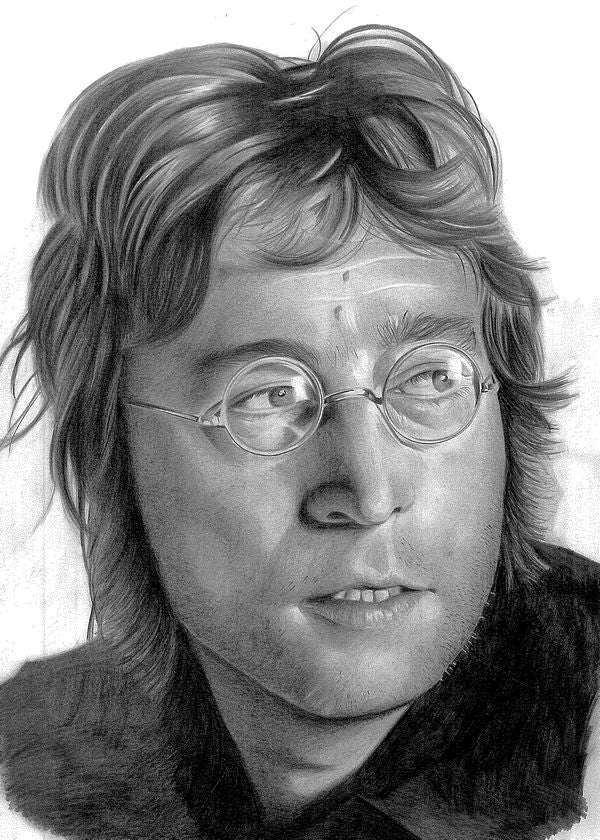 John Lennon crtez