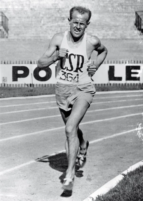 Emil Zatopek u Parizu