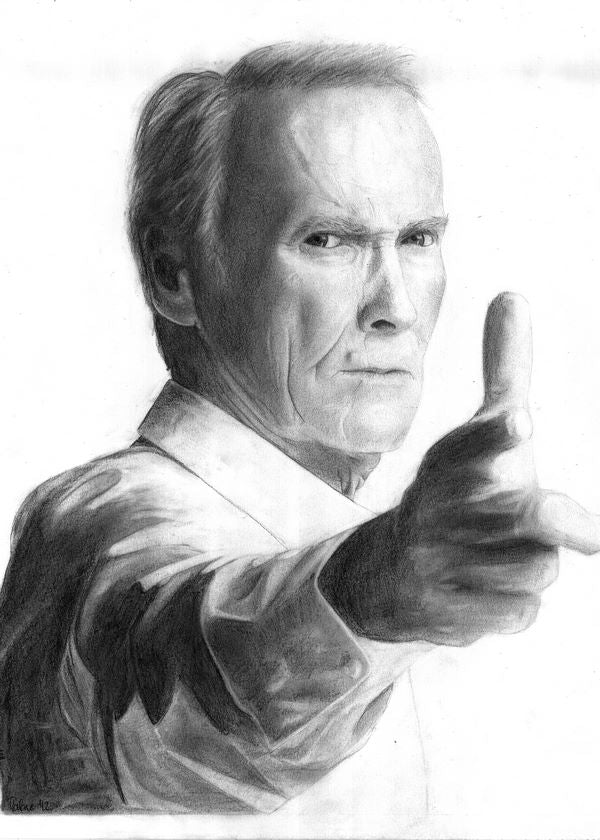 Clint Eastwood crtez