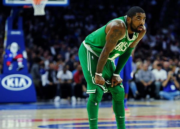 Kyrie Irving na terenu