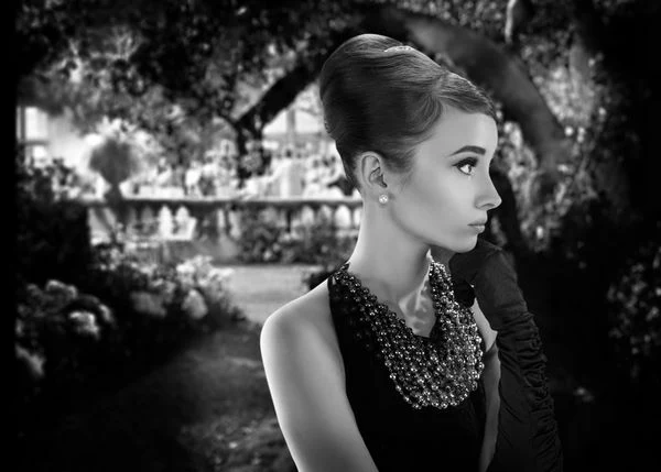 Audrey Hepburn u basti