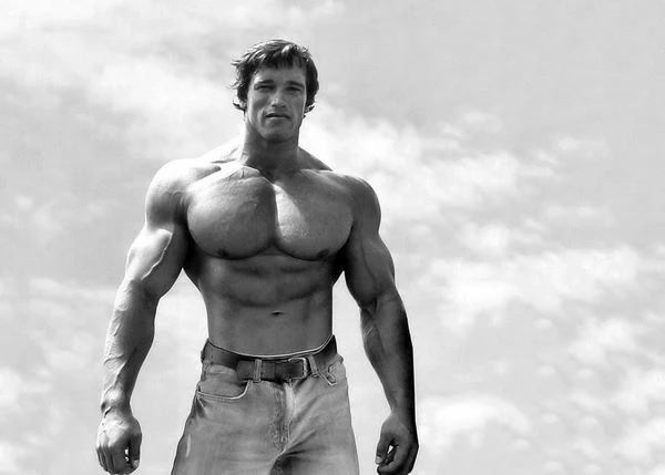 Arnold Schwarzenegger bez majice