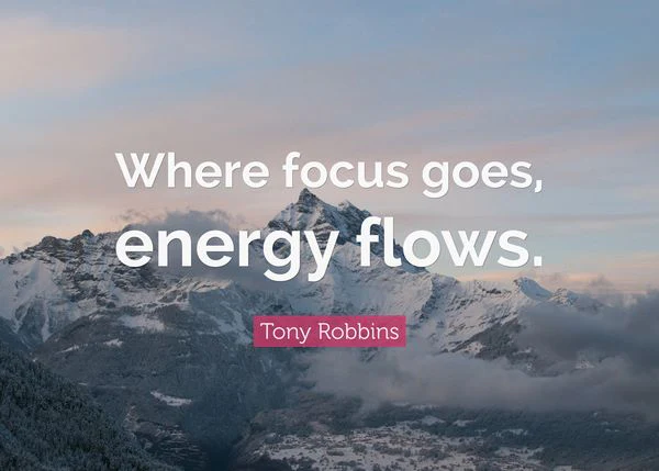 Where focus goes