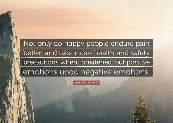 Positive emotions undo negative emotions