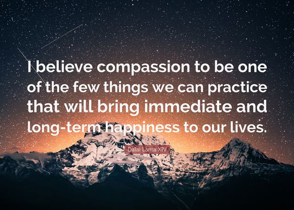 I believe compassion