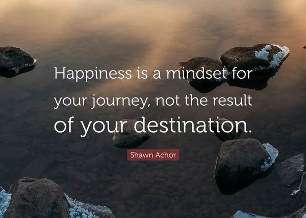 Happiness is a mindset