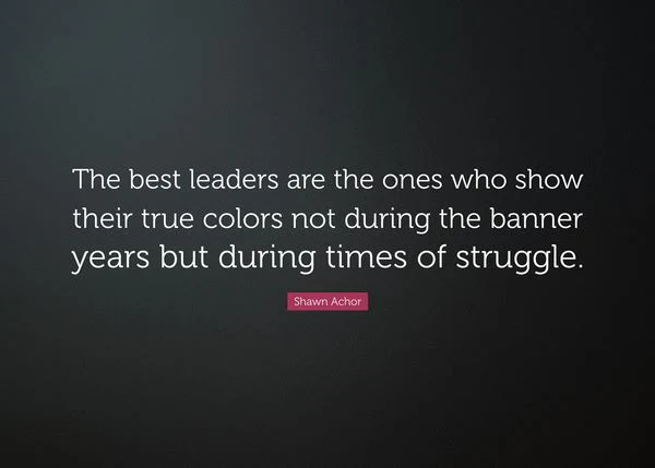 The best leaders