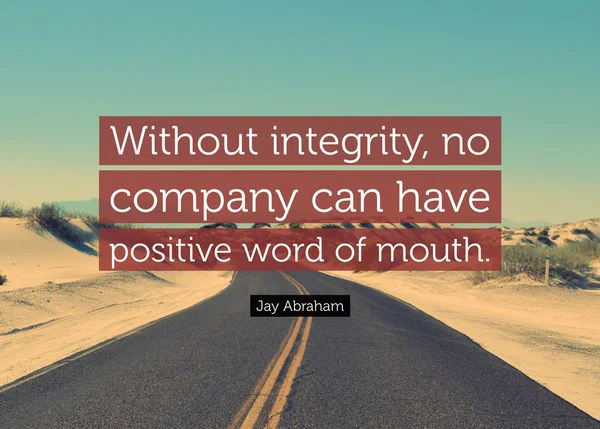 Withouth integrity
