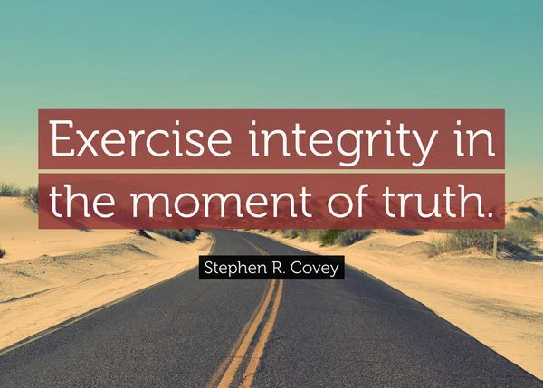 Exercise integrity