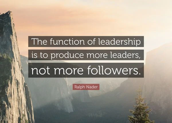 The function of leadership