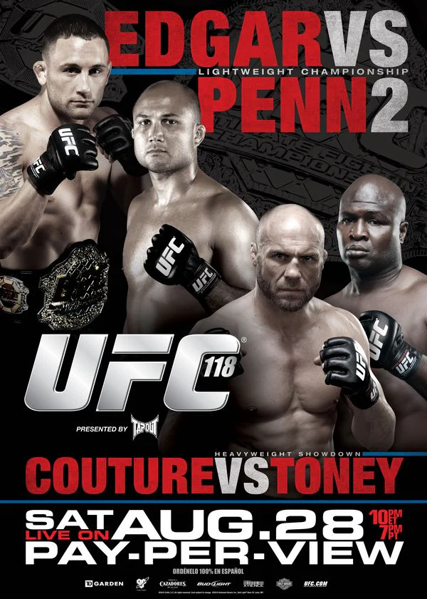 Reklame za sport UFC borba poster