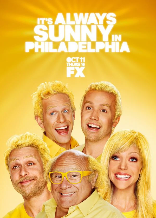 It's Always Sunny in Philadelphia zuti poster