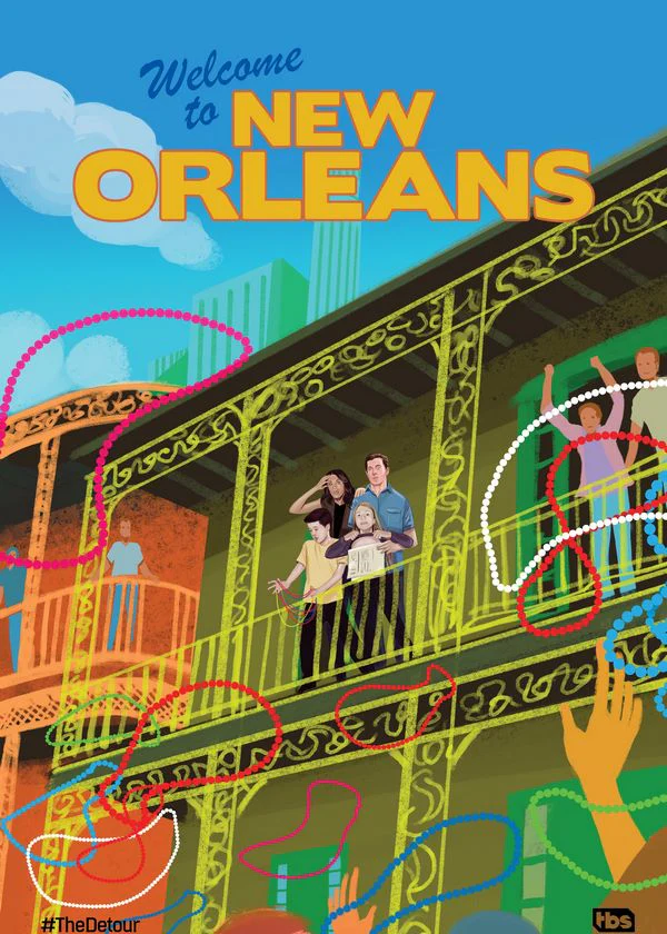 The Detour New Orleans poster