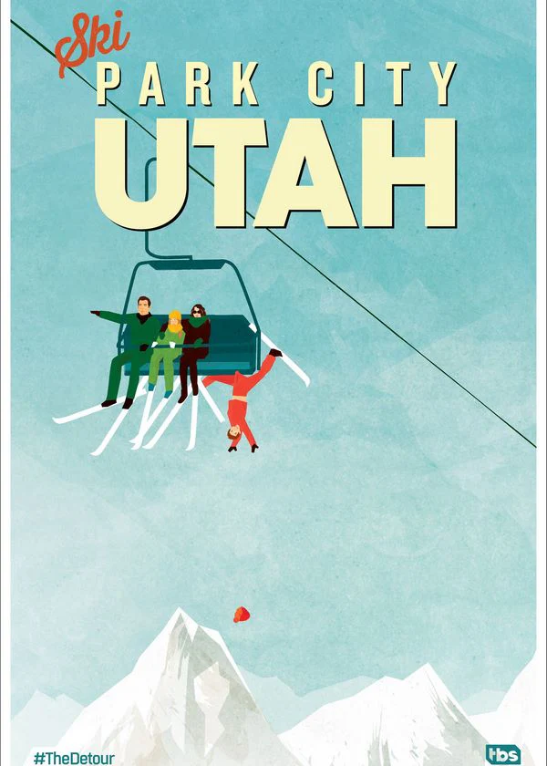 The Detour Park City Utah poster