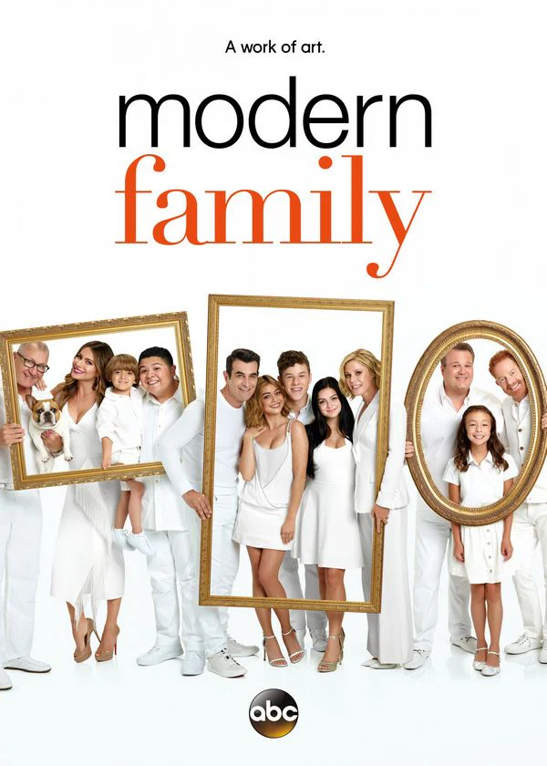 Modern Family beli plakat