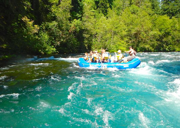 Rafting pred kraj