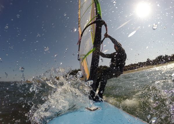 Windsurfing sunce i voda