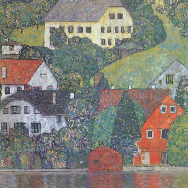 Gustav Klimt, Houses in Unterach on the Attersee