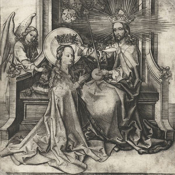 Martin Schongauer, Christ Crowns Mary