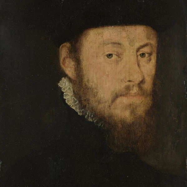 French, Portrait of a Man painting