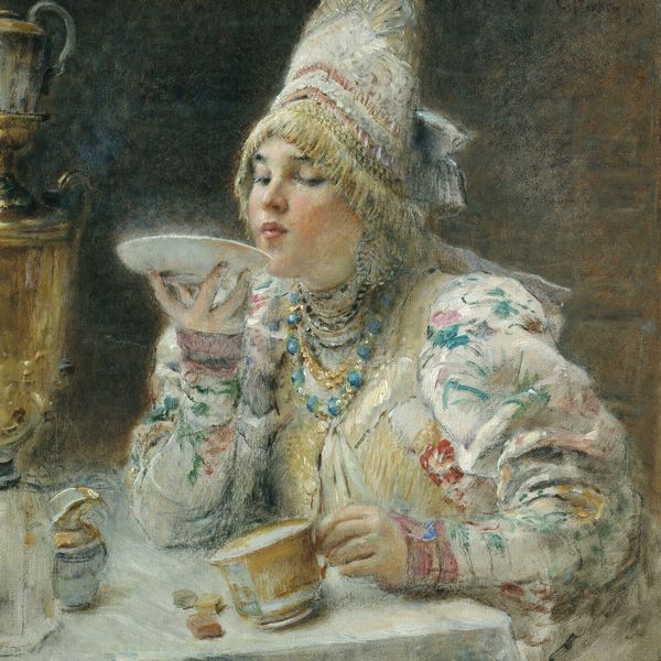 Konstantin Makovsky, Over Tea
