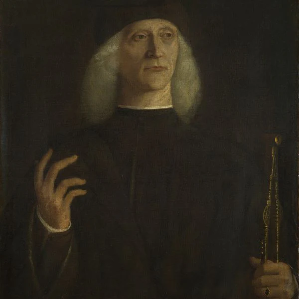 Gentile Bellini, A Man with a Pair of Dividers