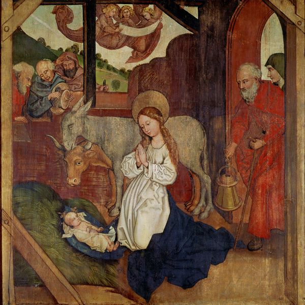 Martin Schongauer, The Panel Altar C. Dominicans. Nativity