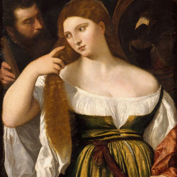 Titian, Girl before the mirror