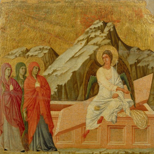 Duccio Di Buoninsegna, Bearers At The Tomb