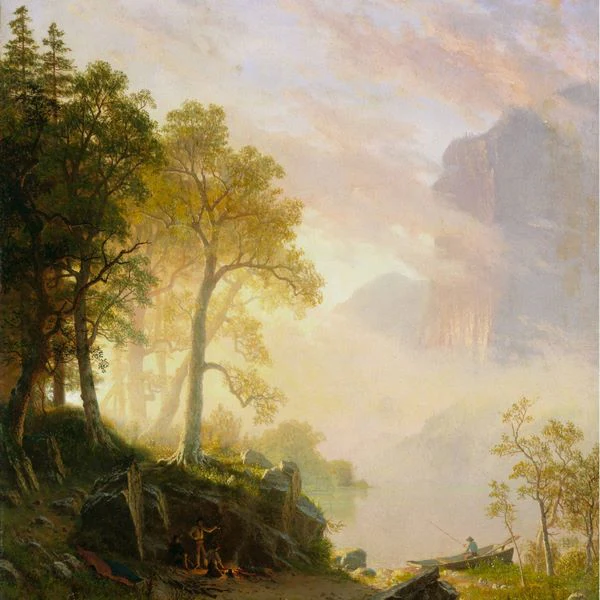 Albert Bierstadt, The Merced River in Yosemite