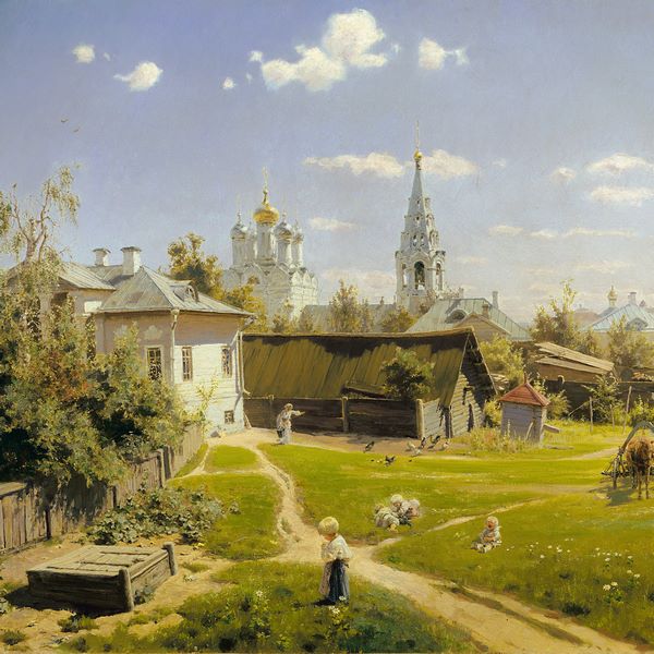 Vasily Polenov, Moscow court yard