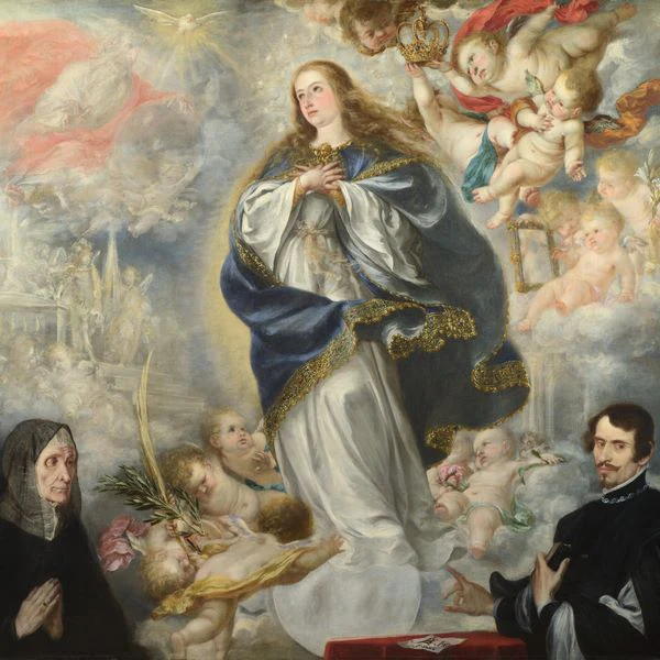 Juan de Valdes Leal, The Immaculate Conception with Two Donors