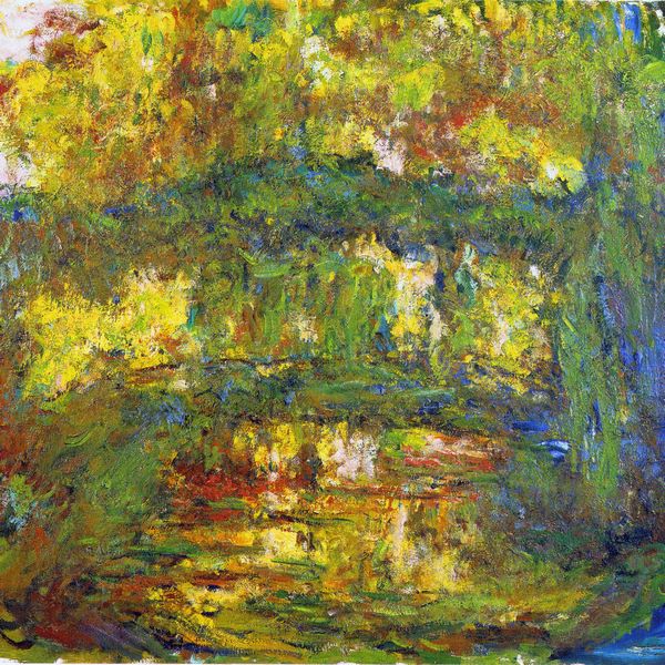 Claude Monet, The Japanese Bridge 4, 1918