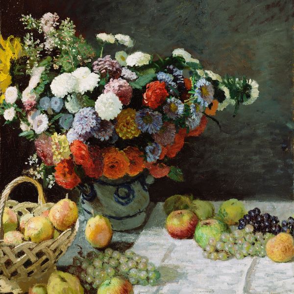 Claude Monet, Flowers And Fruit, 1869