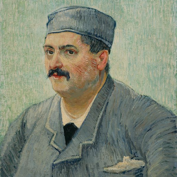 Vincent Van Gogh, Portrait Of A Restaurant Owner, Possibly Lucien Martin