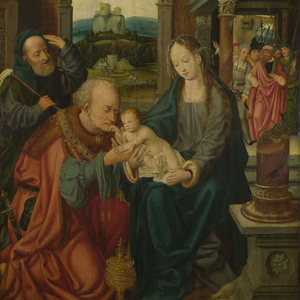 Joos van Cleve, The Adoration of the Kings