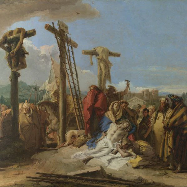 Tiepolo, Giovanni Domenico, The Lamentation at the Foot of the Cross