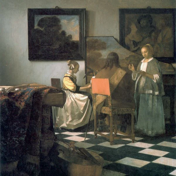 Jan Vermeer Van Delft, Concert