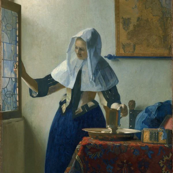 Jan Vermeer Van Delft, Woman With A Water Jug