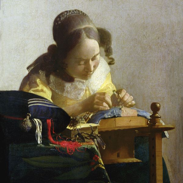 Jan Vermeer Van Delft, Lace Maker