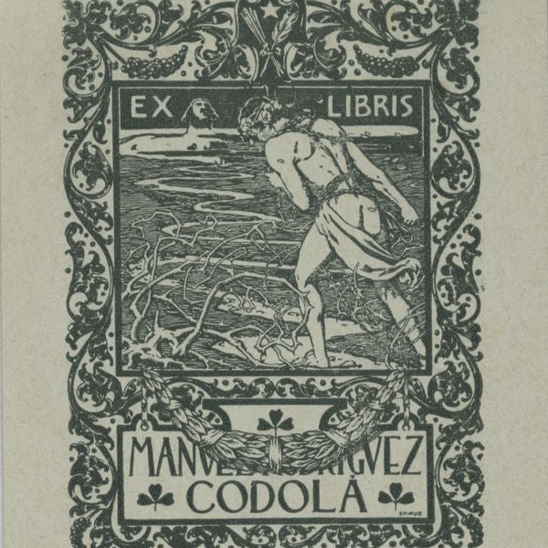 Triado, Josep, Ex Libris Manuel Rodriguez Codola
