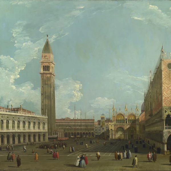 Canaletto, Venice, The Piazzetta from the Molo