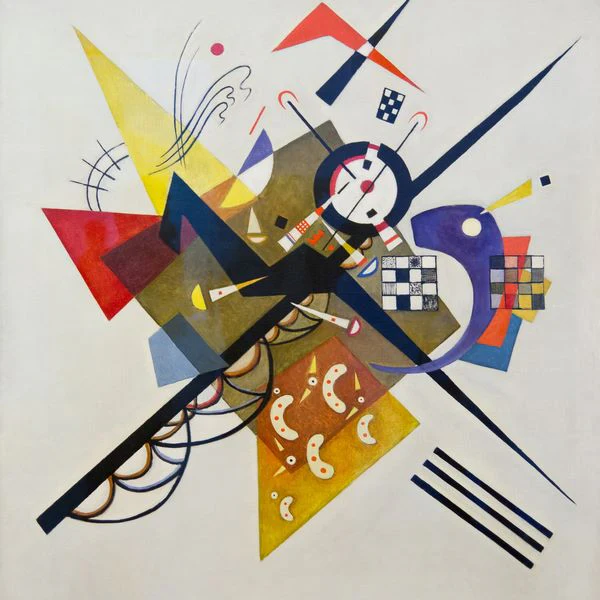 Kandinsky, Wassily, Auf Weiss II