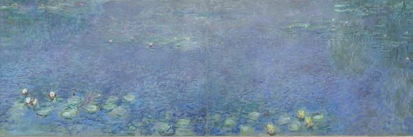 Claude Monet, Water Lilies, Morning, 1920