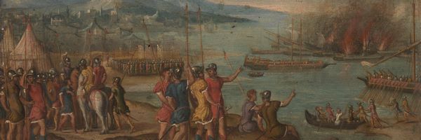 Italian, Venetian, A Naval Battle